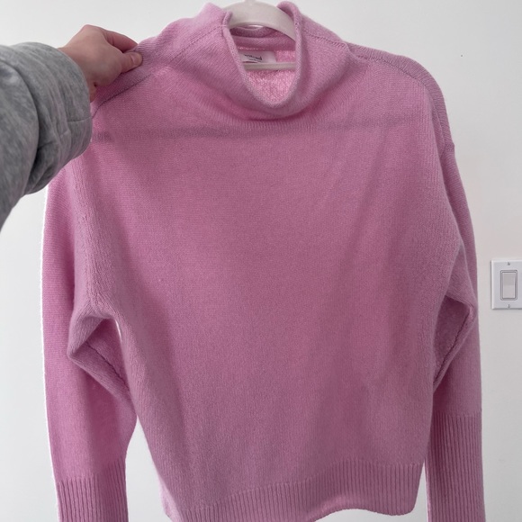 Aritzia | Sweaters | Aritzia Wilfred Sweater Light Pink | Poshmark